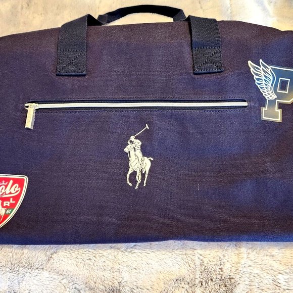 Polo Ralph Lauren | Bags | Ralph Lauren Polo Fragrance Duffle Traveler Dark Blue Bag New | Poshmark